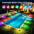 10Pcs Solar Pathway Lights, Automatic Multi-Color Changing - Walmart.com