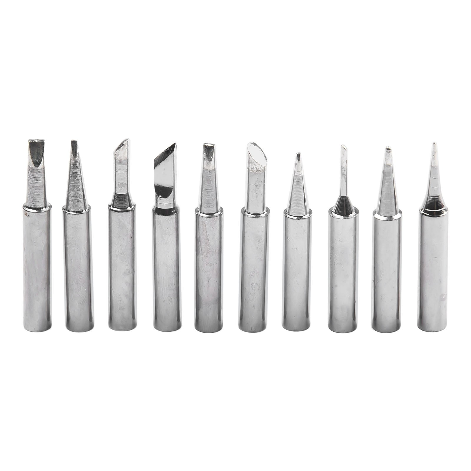 10Pcs Soldering Iron Tips Set 900M-T Series for Rework Stations, Copper ...