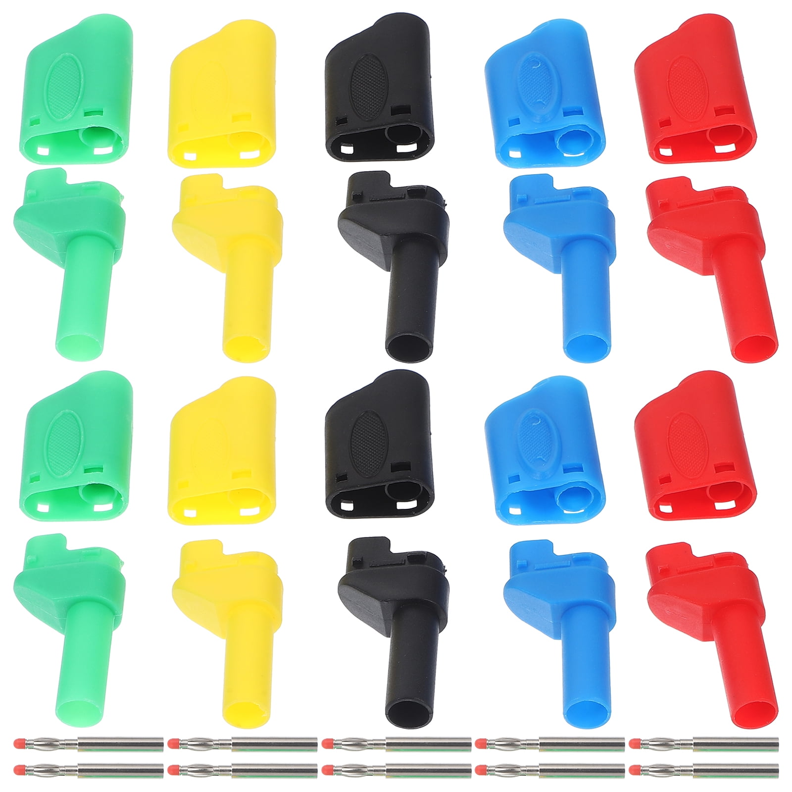 10Pcs Speaker Cable Connectors Small Banana Plug Audio Jack Connectors ...