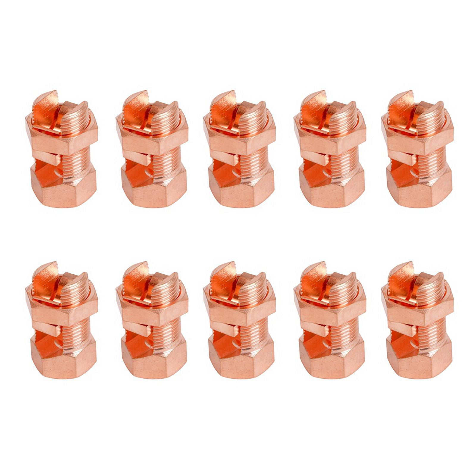 10Pcs Split Bolt Connector, Grounding Split Bolt Connector Split Bolt ...