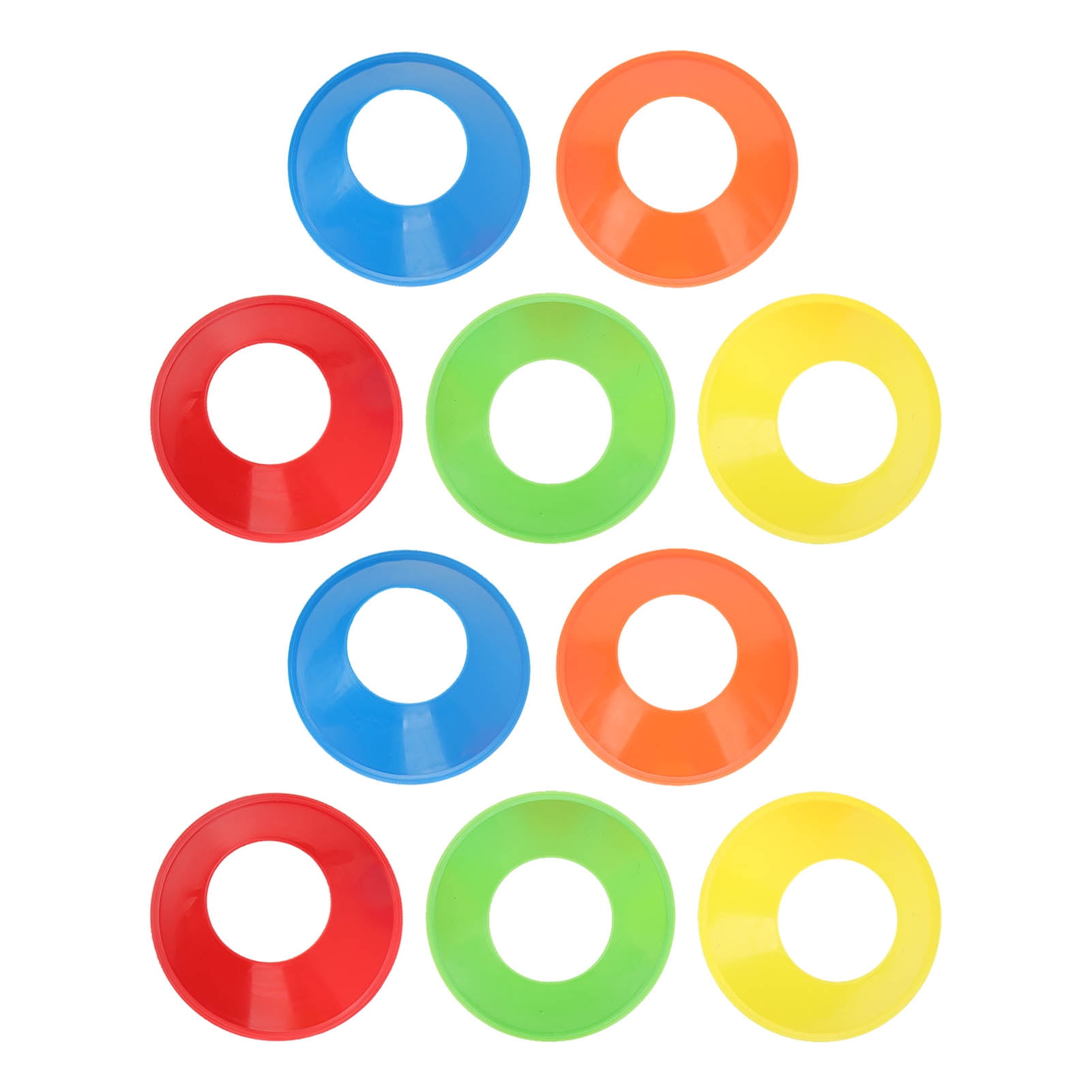 10Pcs Sports Disc Cones Football Soccer Sports Exercise Cones Agility ...