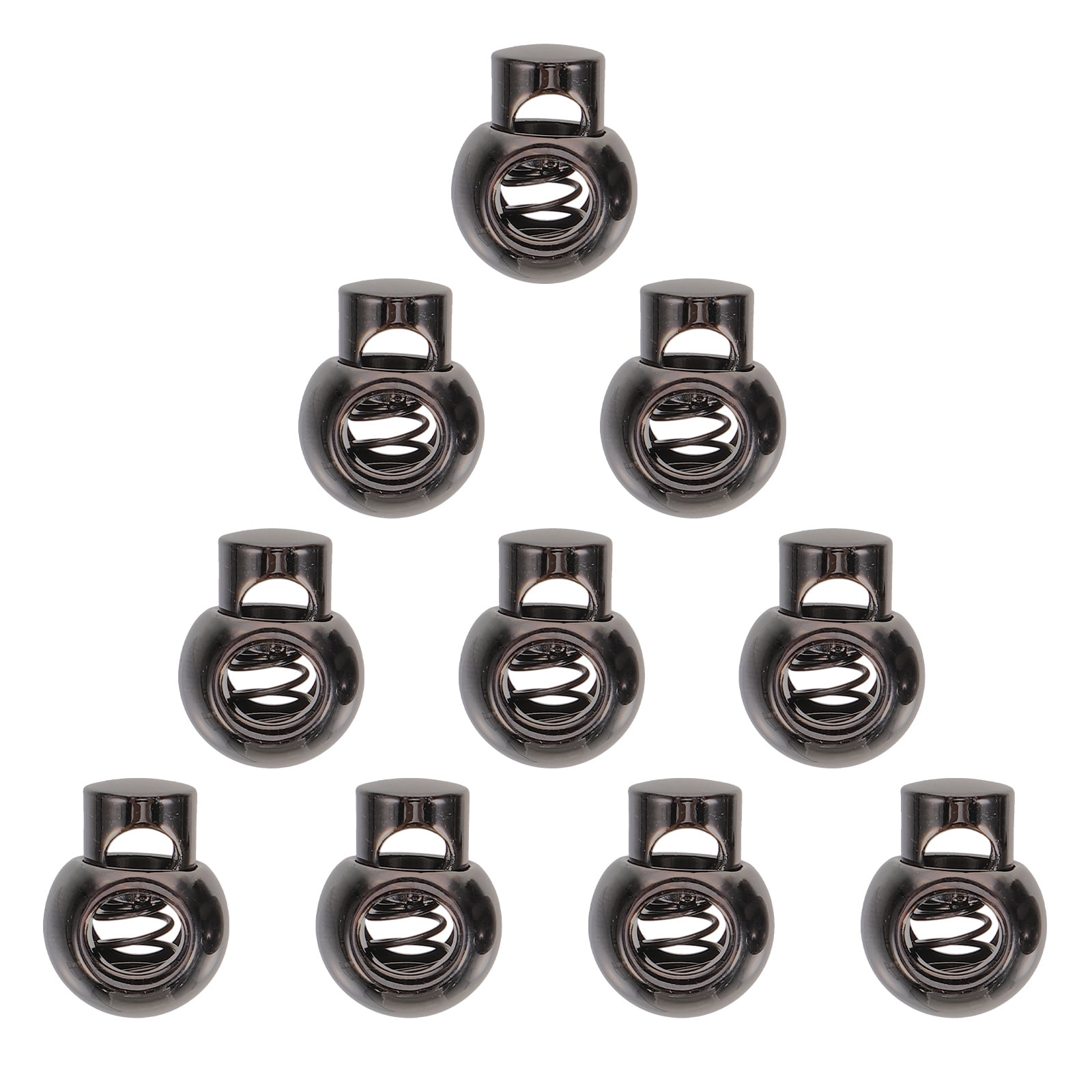 10Pcs Spring Cord Locks Clothes Rope Metal Spring Buckles Cord Buttons ...
