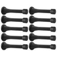 10Pcs Spring Door Stoppers with Rustproof Screw Rubber Bumper Tip Heavy ...