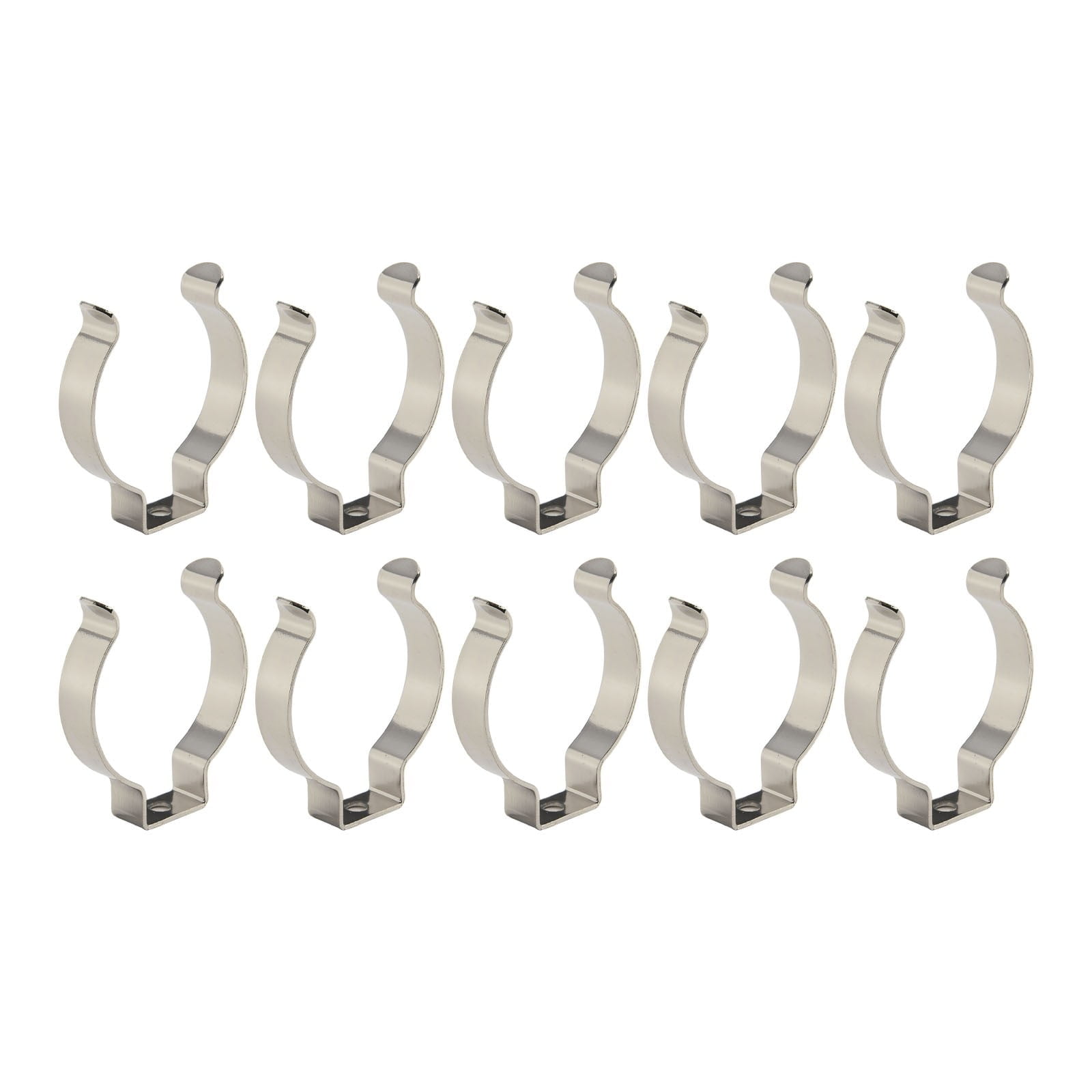 10Pcs Spring Terry Clips Clamp Tool Clips Snap Shed Open / Closed Heavy ...