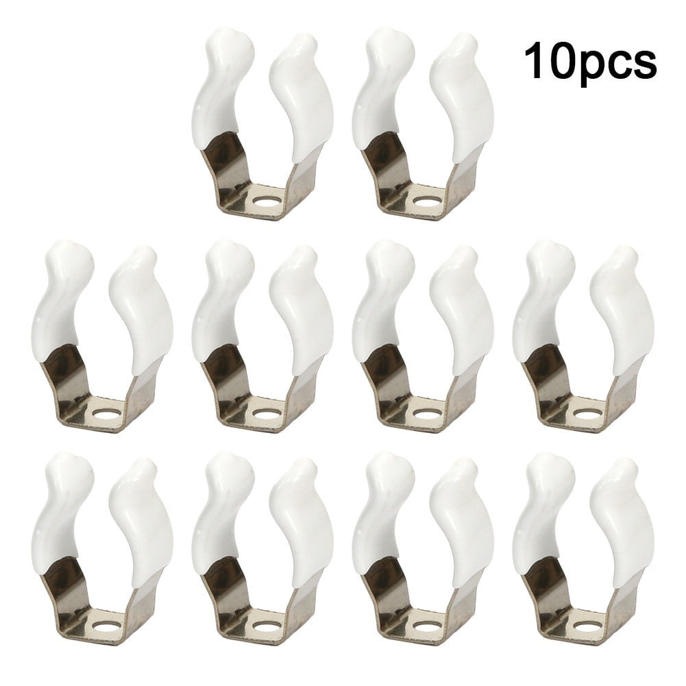 10Pcs Spring Terry Clips Open Type Spring Steel Tool Clips Heavy Duty ...