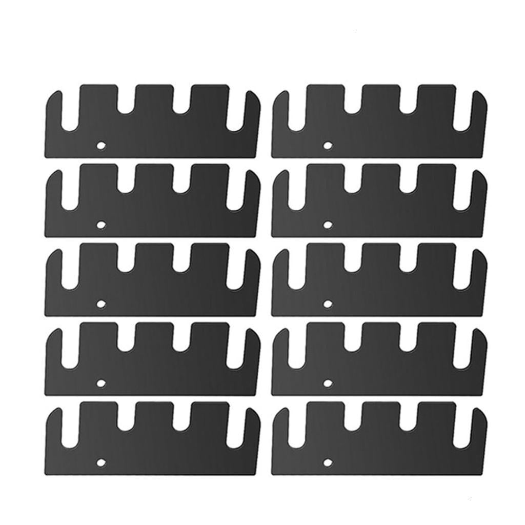 10Pcs Stainless Steel Door Hinge Shims Easy Alignment Repair Kits ...