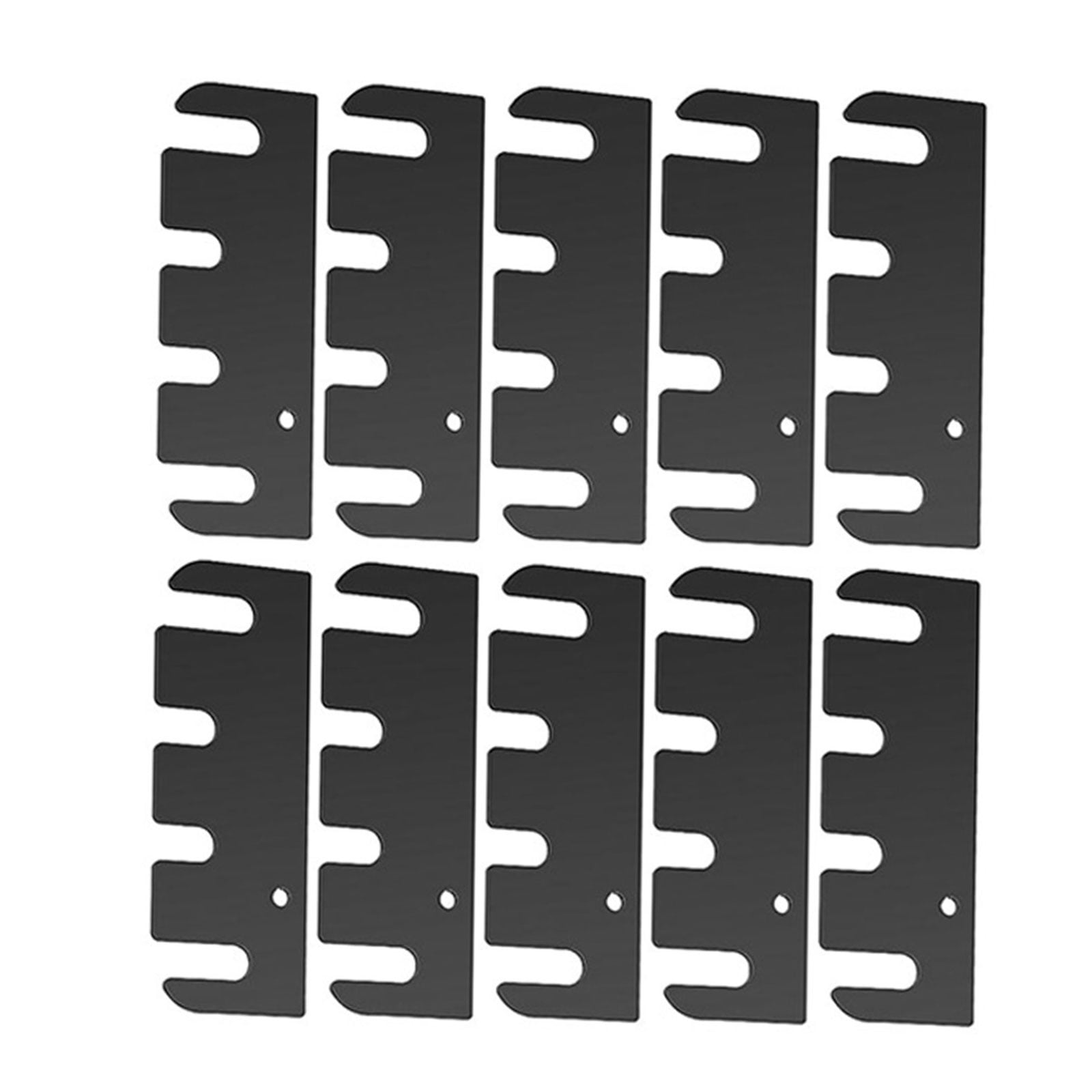 10Pcs Stainless Steel Door Hinge Shims Easy Alignment Repair Kits for ...