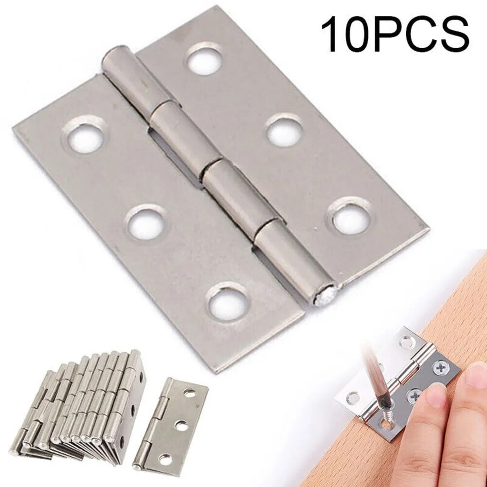 10Pcs Stainless Steel Door Hinges 2 Inch Cabinet Hinge Connector Door ...