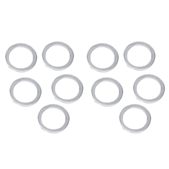 10Pcs Steel Bikes Pedal Gaskets Pedal Gaskets Replacements for Mountain ...