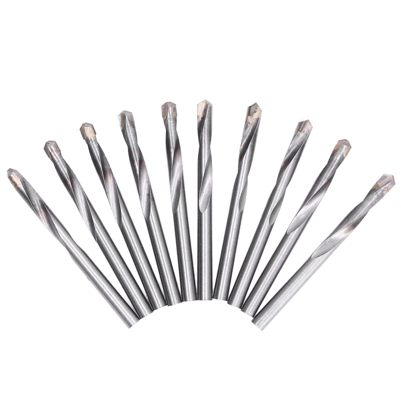 10Pcs Straight Shank Twist Drill Tungsten Steel Engraving Milling ...