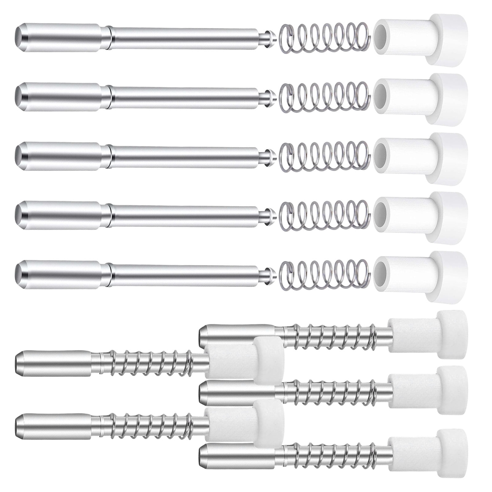 Set of 10 Stainless Steel Window Clips - Spring Loaded Screen Fasteners ...
