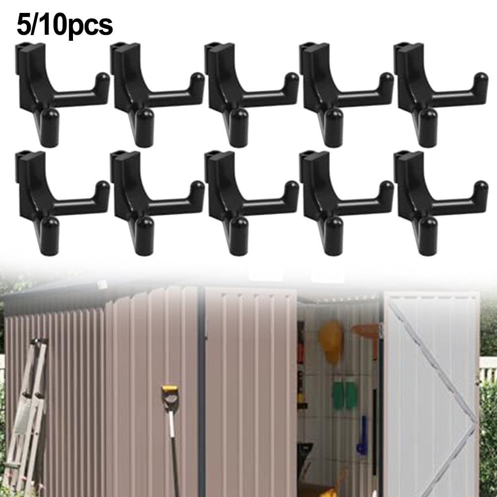 10Pcs Sturdy Plastic Tool Hooks For Lifetime Sheds - Perfect For ...