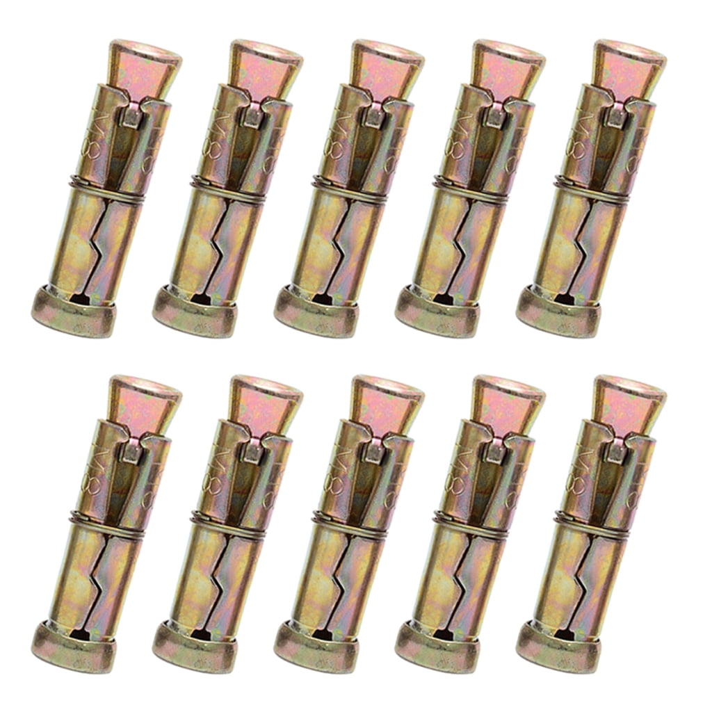 10Pcs Sturdy Wall Anchors for Solid Brick Concrete Heavy Load ...
