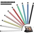10Pcs Stylus Pen for Touchscreen, 2-in-1 High Precision and Sensitivity ...