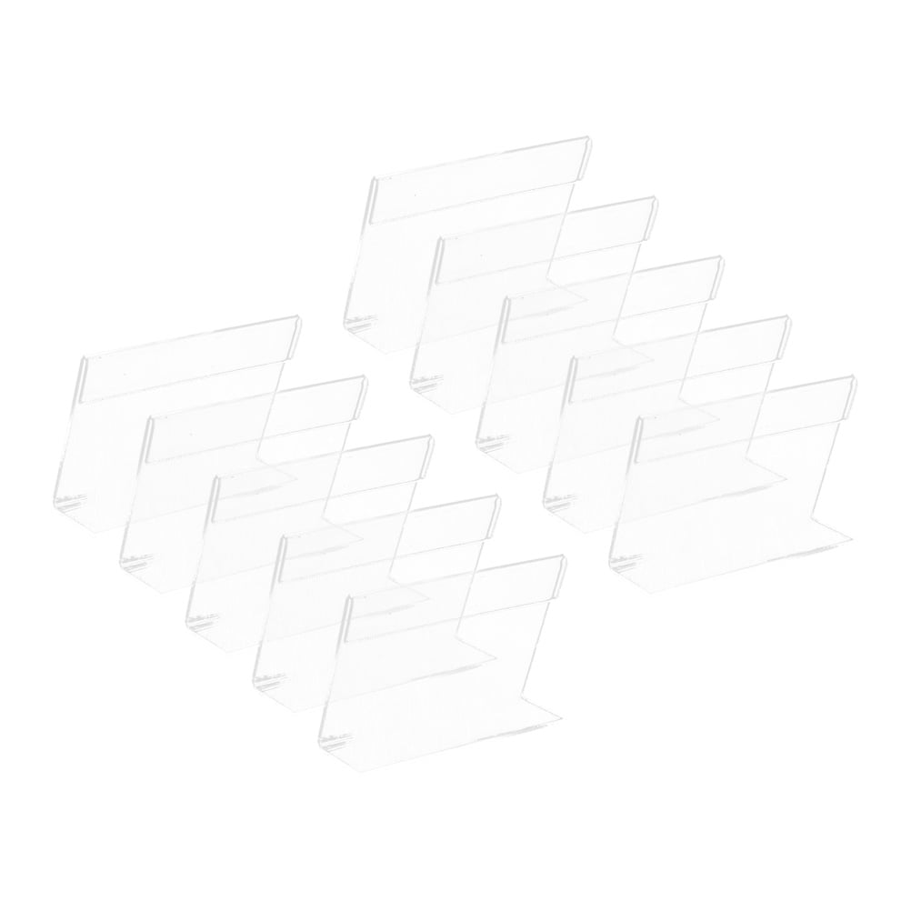 10Pcs Supermarket Price Tag Price Display Holder Advertising ...