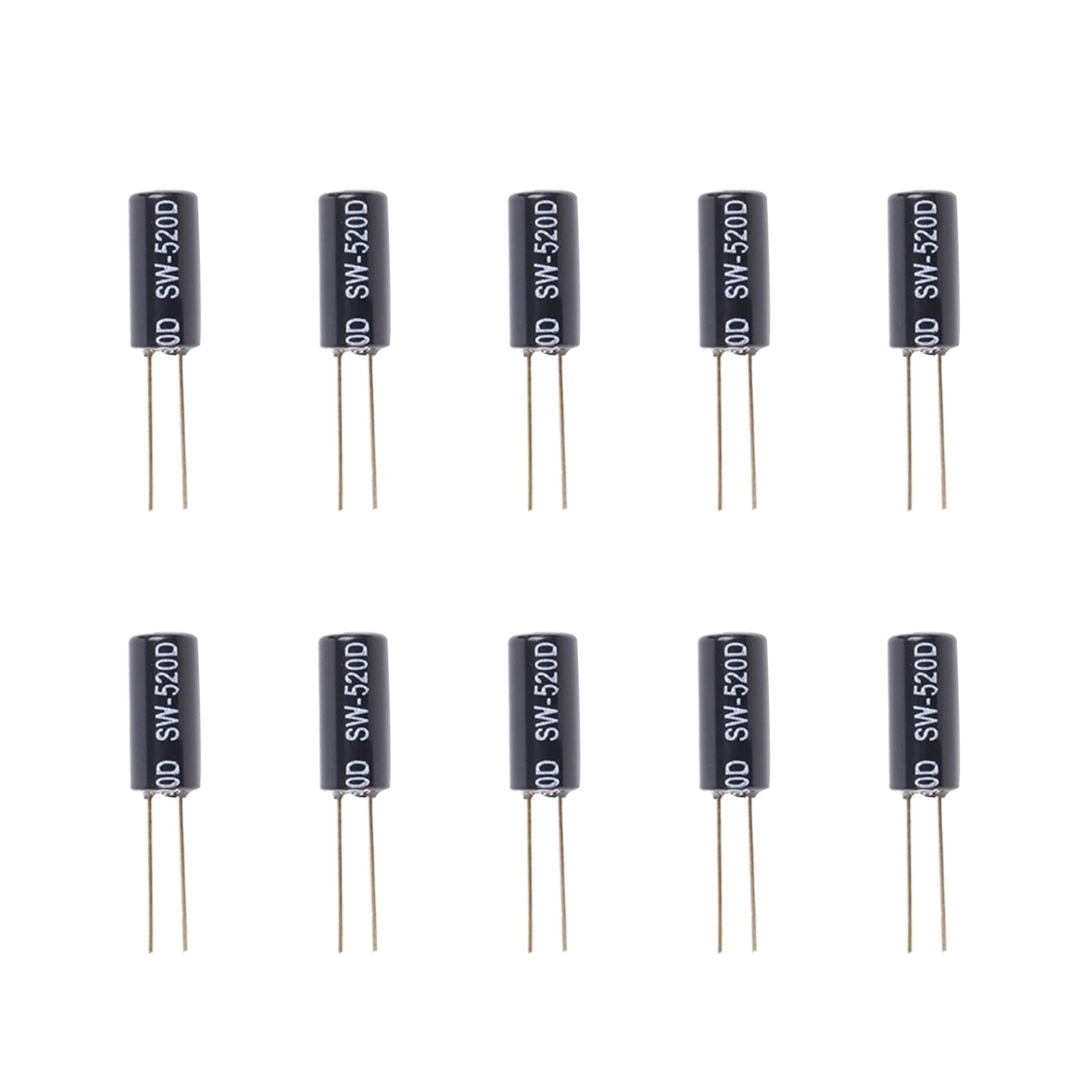 10Pcs Sw520D Vibration Switch Vibration Sensor Metal Ball Tilt Shaking ...