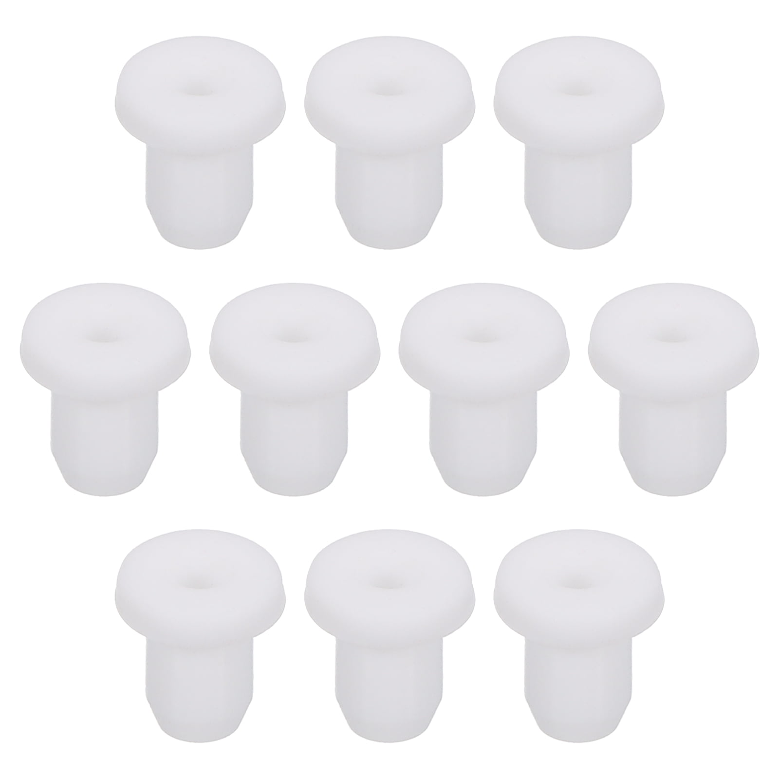 10Pcs T Type Rubber Grommet Mount Dia 5mm ID 3mm H 8.5mm Seal ...