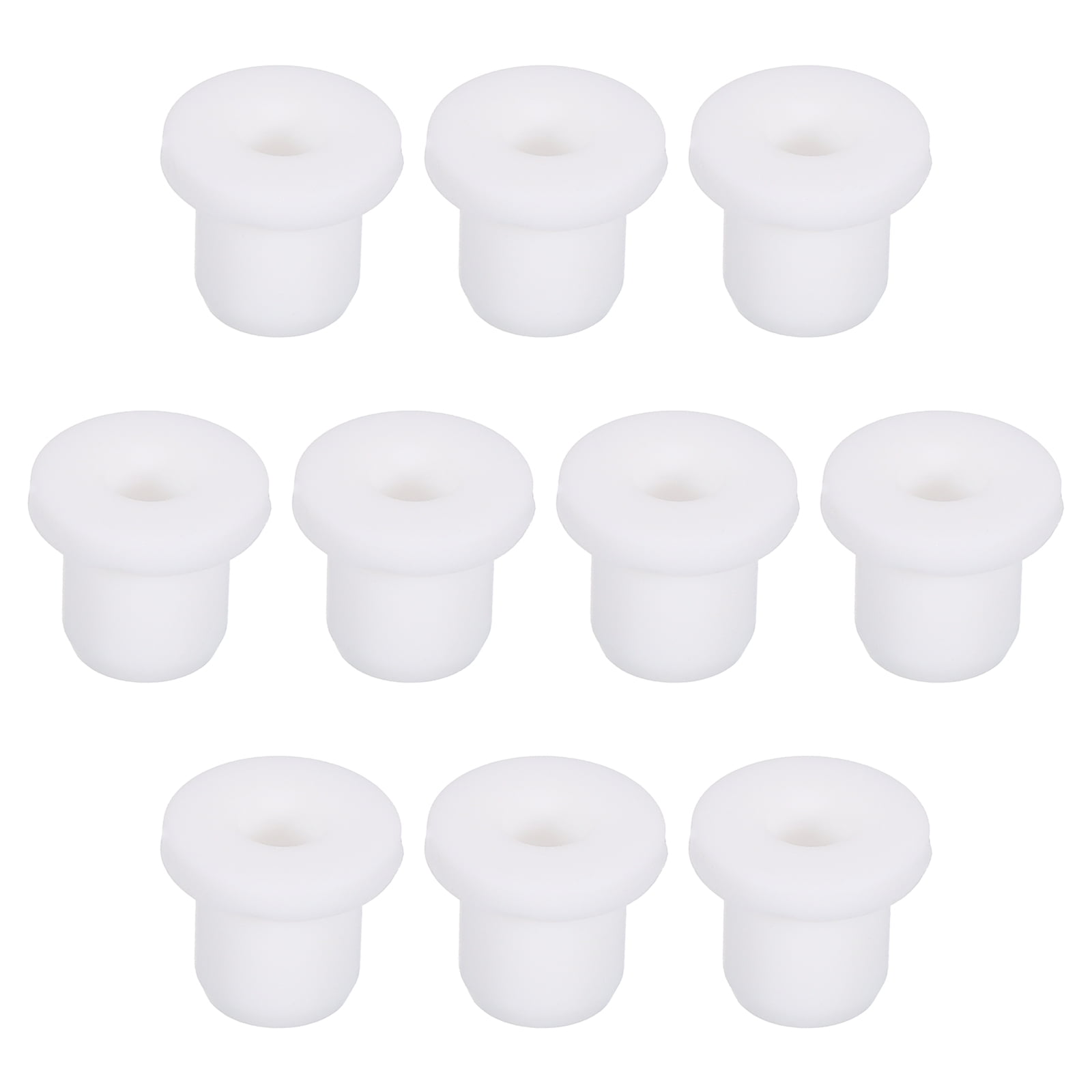 10Pcs T Type Rubber Grommet Mount Dia 9mm ID 5mm H 11mm Seal Protection ...