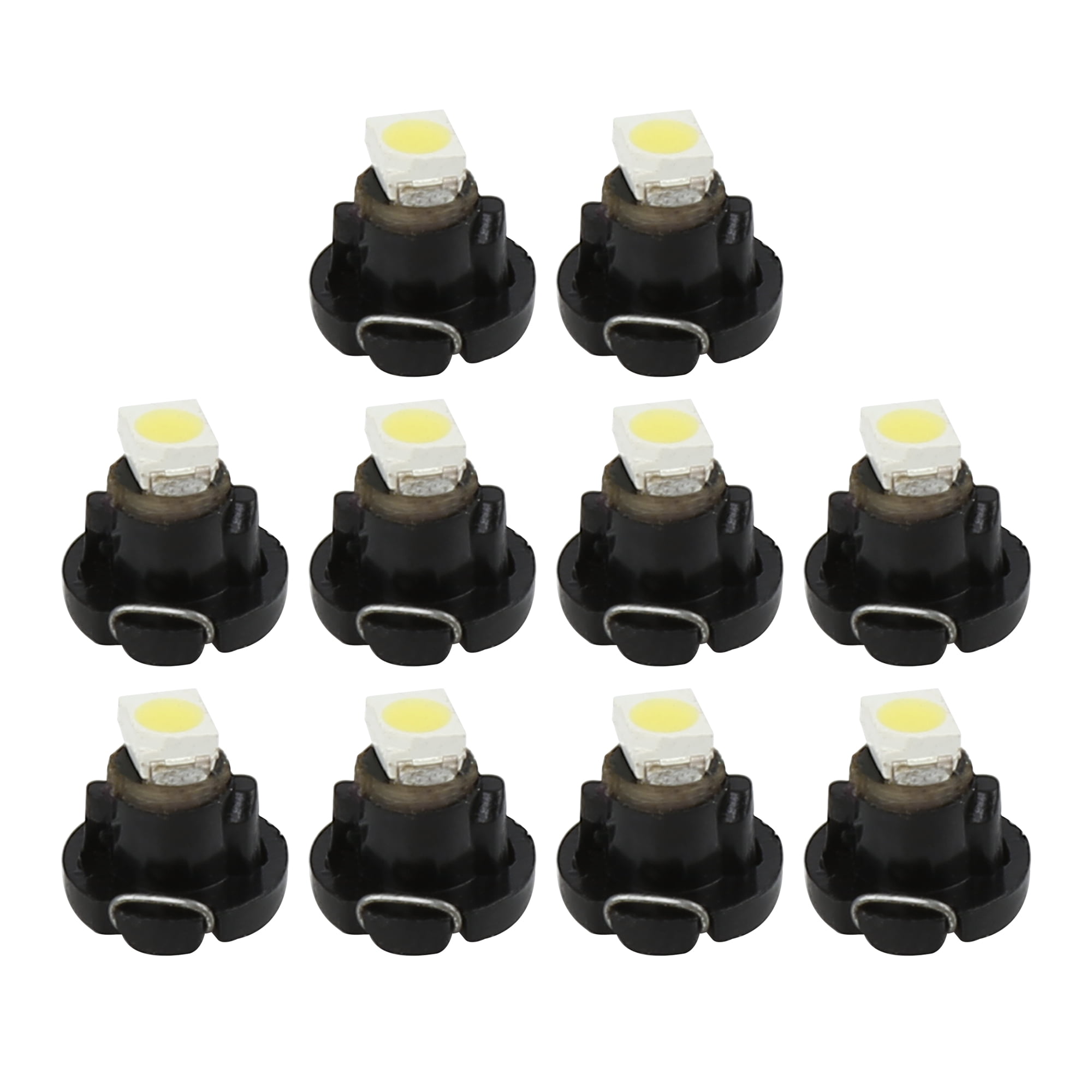 10Pcs T3 White 1210 LED Car Instrument Dash Cluster Gauge Bulbs ...
