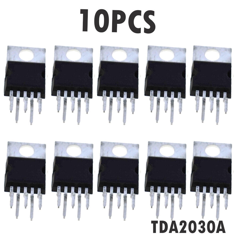 10Pcs TDA2030A TDA2050A TO-220 18W Hi-Fi Amplifier 35W Driver ...