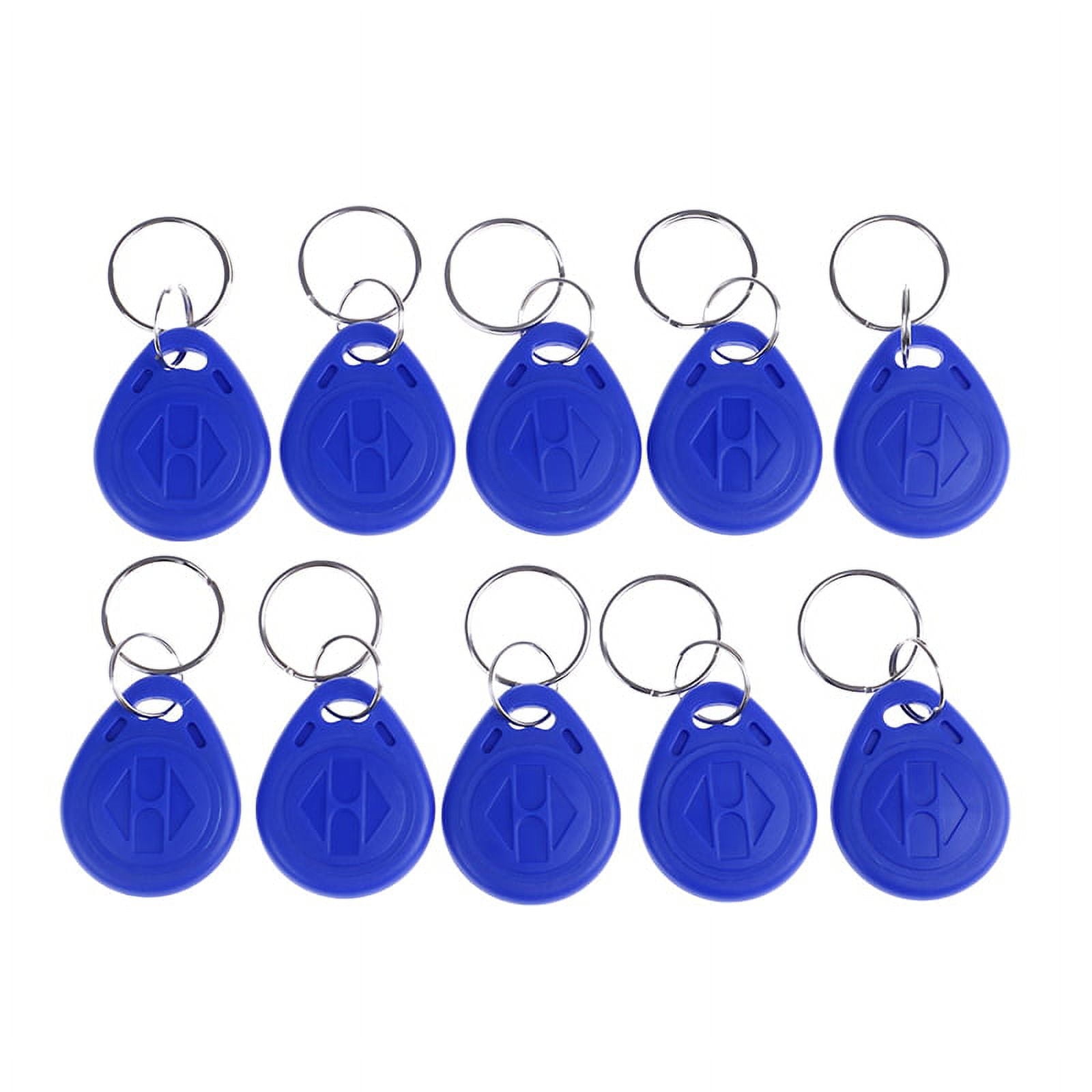 10Pcs TK4100 keychains 125KHZ RFID proximity id card token tags key ...