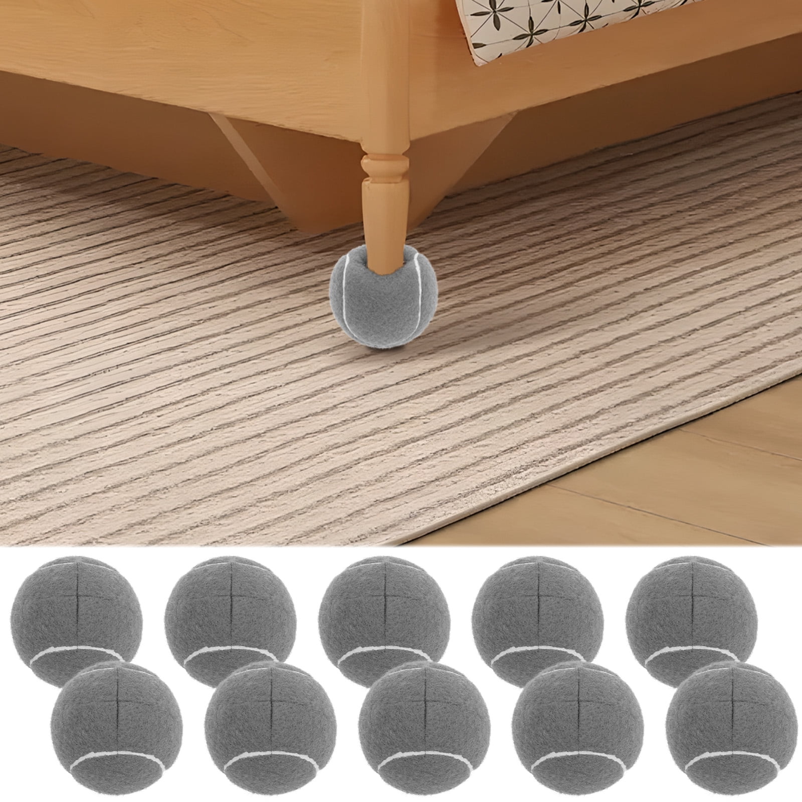 10Pcs Table Chair Foot Covers Rubber Silent Stool Foot Pads Tight ...