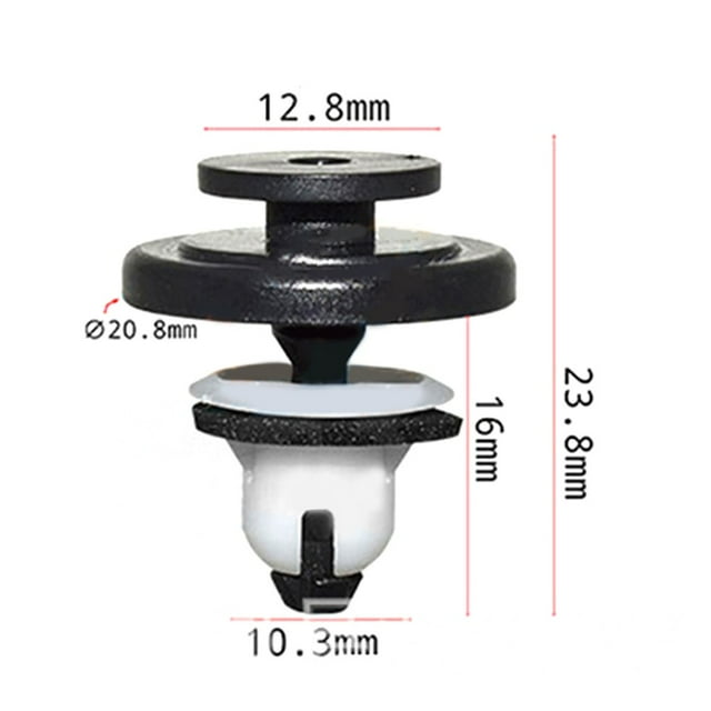 10Pcs Tailgate Spoiler Clips 91513-T6A-003 for Honda for Civic for Cr-V Hr-V - Walmart.com