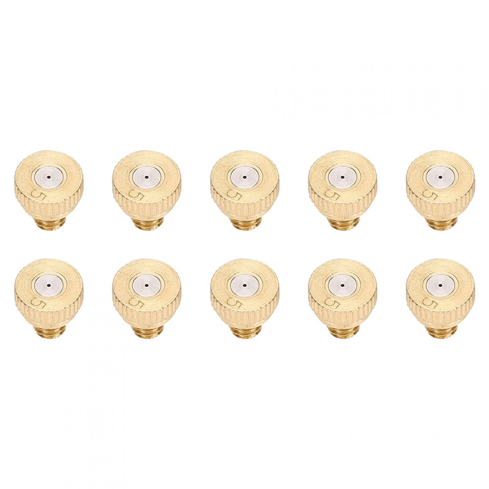 10Pcs Tap Water Low Pressure Atomizing Sprayer Nozzle, Brass Water ...