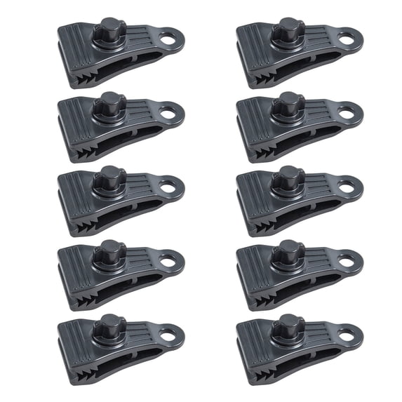 10Pcs Tarp Clips Lock Grip Clamps Thumb Screw Tent Clip Tent Fasteners ...