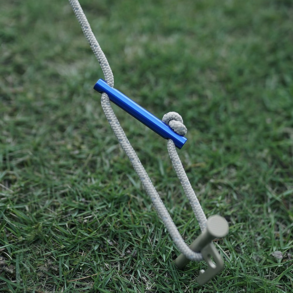 10Pcs Tent Canopy Rope Adjusters Aluminum Alloy Tensioners Guyline Cord ...