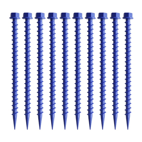 10Pcs Tent Nails, Tent Stake Pegs Plastic Pegs Tent Hard Ground Pegs ...