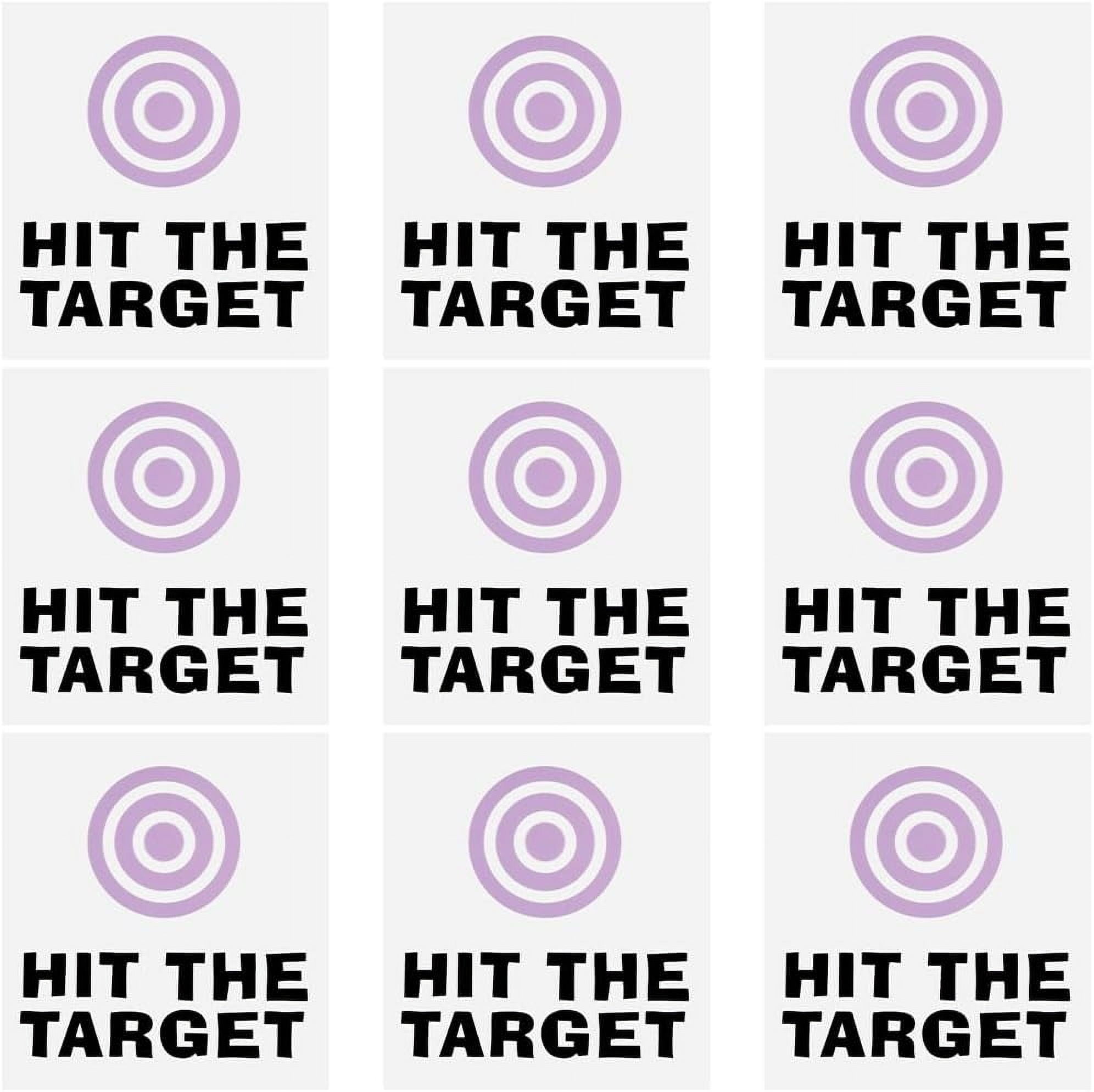 10Pcs Toilet Target Aiming Stickers Bullseye Target Sticks Potty ...