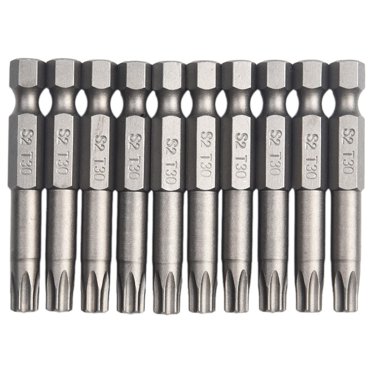 Tonsiki 27pcs Torx Bit Set (T7-T40), Security Star Bit Set with ...