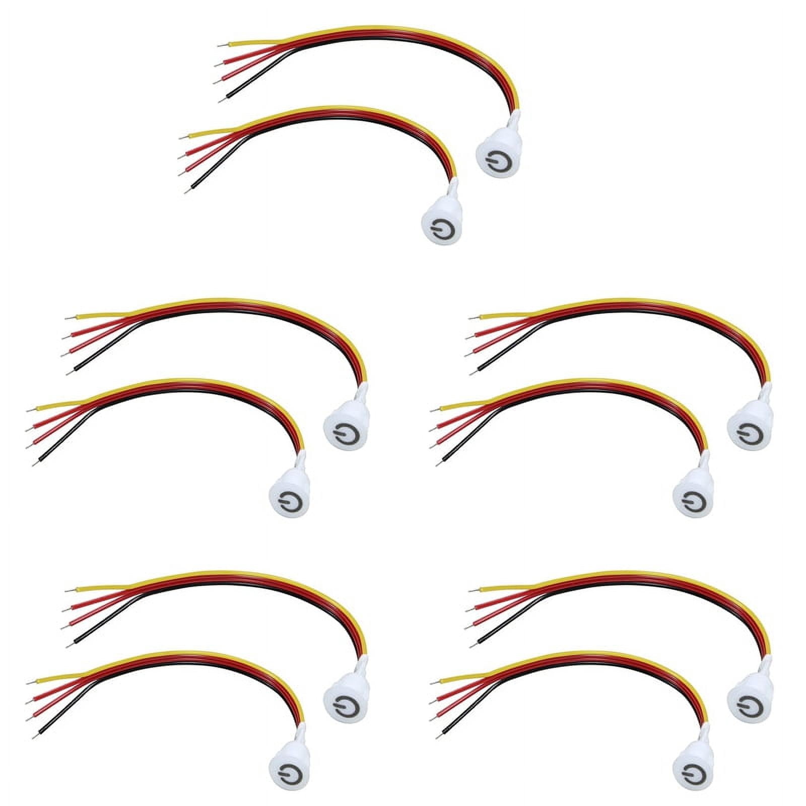 10Pcs Touch Dimmer Switch DC3.7V 5V 12V Stepless Dimmer Switch Sensor ...