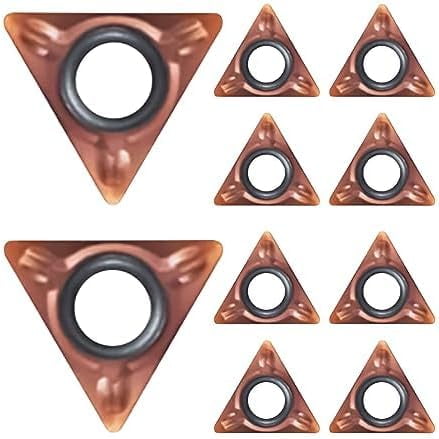 10Pcs Triangle Cutter Heads for Pneumatic Chamfering Machine,Carbide ...