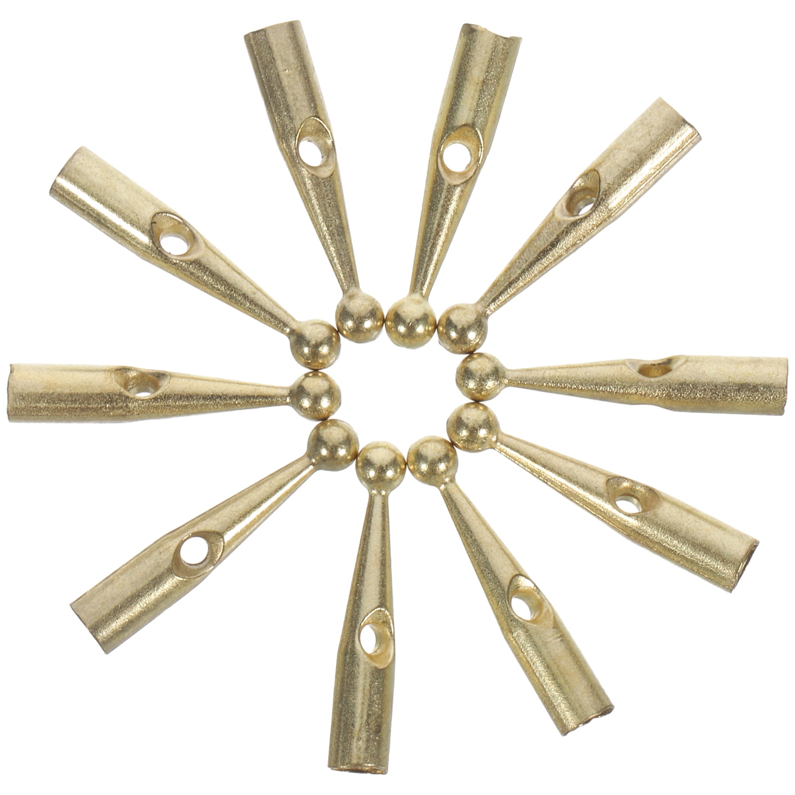 10Pcs Universal Umbrella Tail Beads Metal Umbrella Bone Covers ...