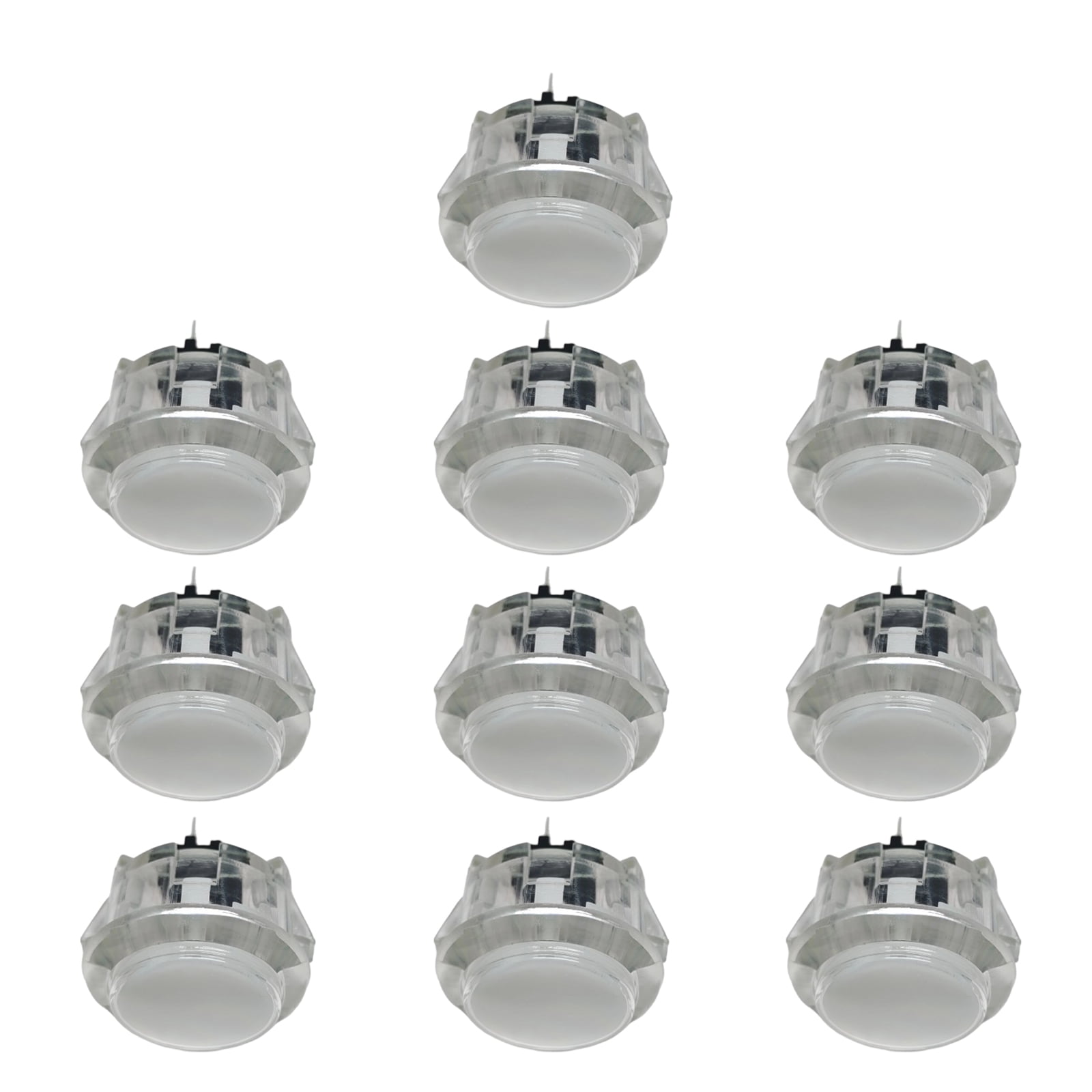 10Pcs Video Game Console Start Cion Switches 24mm/30mm Arcades Push ...