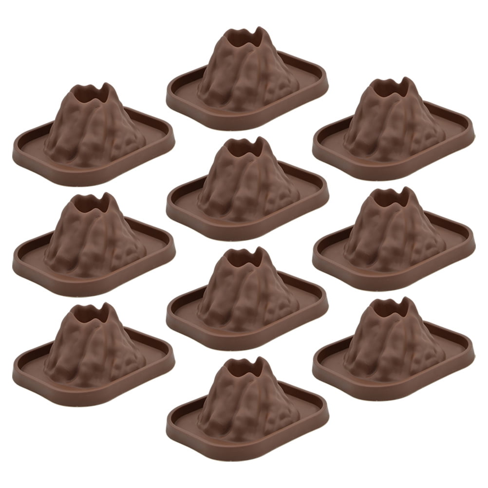 10Pcs Volcano Science Models Volcano Eruptions Base Prop Scientific DIY ...