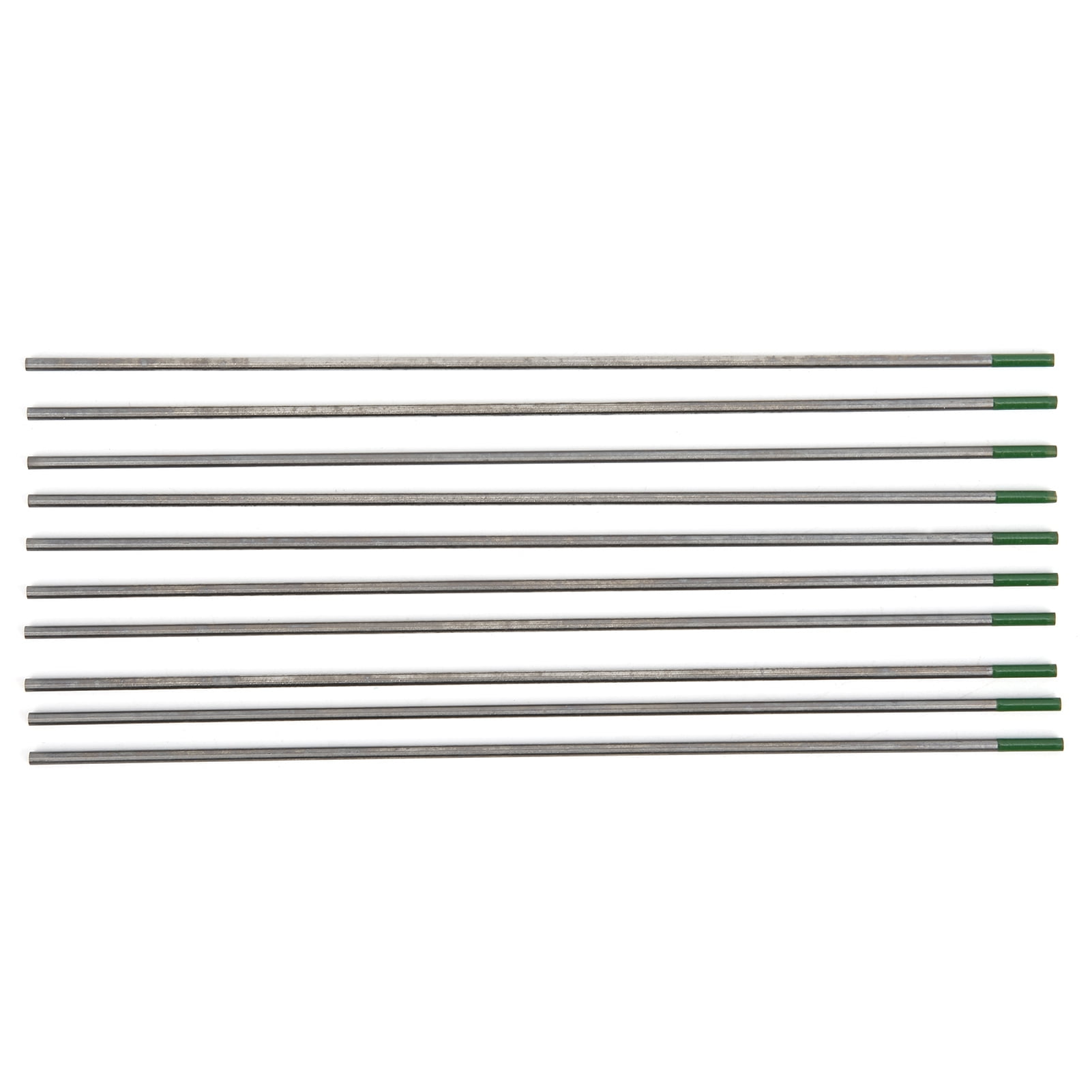 10Pcs WP Green Head Pure Tungsten Electrodes for TIG Welding ...