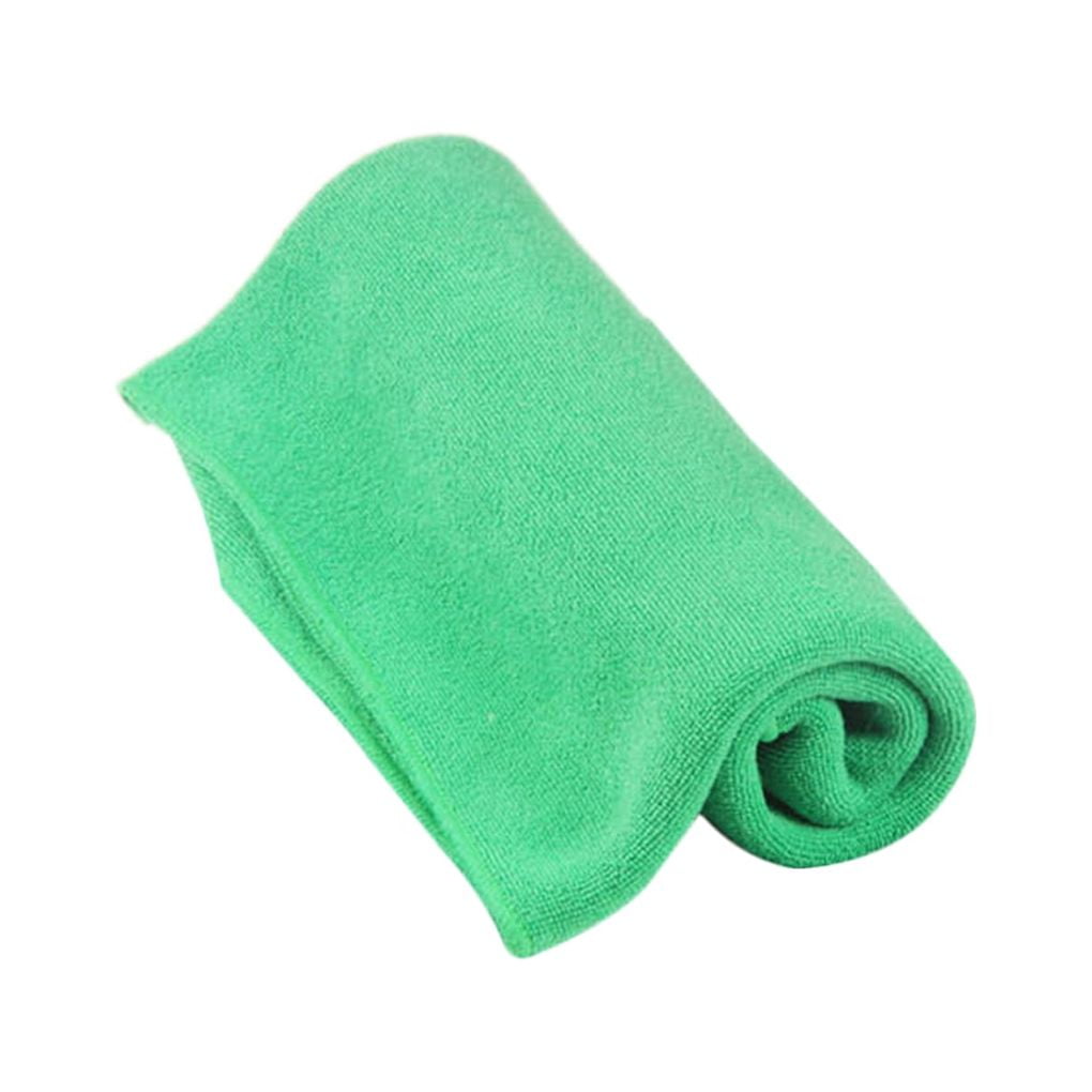 10Pcs Wash Towel Face Hair Clean Car Polishing Streak-Free Towel Cloth ...
