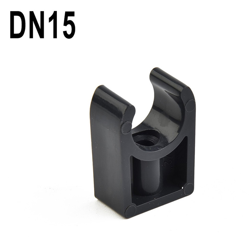 10PCS Water Pipe Clamps Clips UPVC Fittings Pipe Clips Conduit DN15/20/ ...