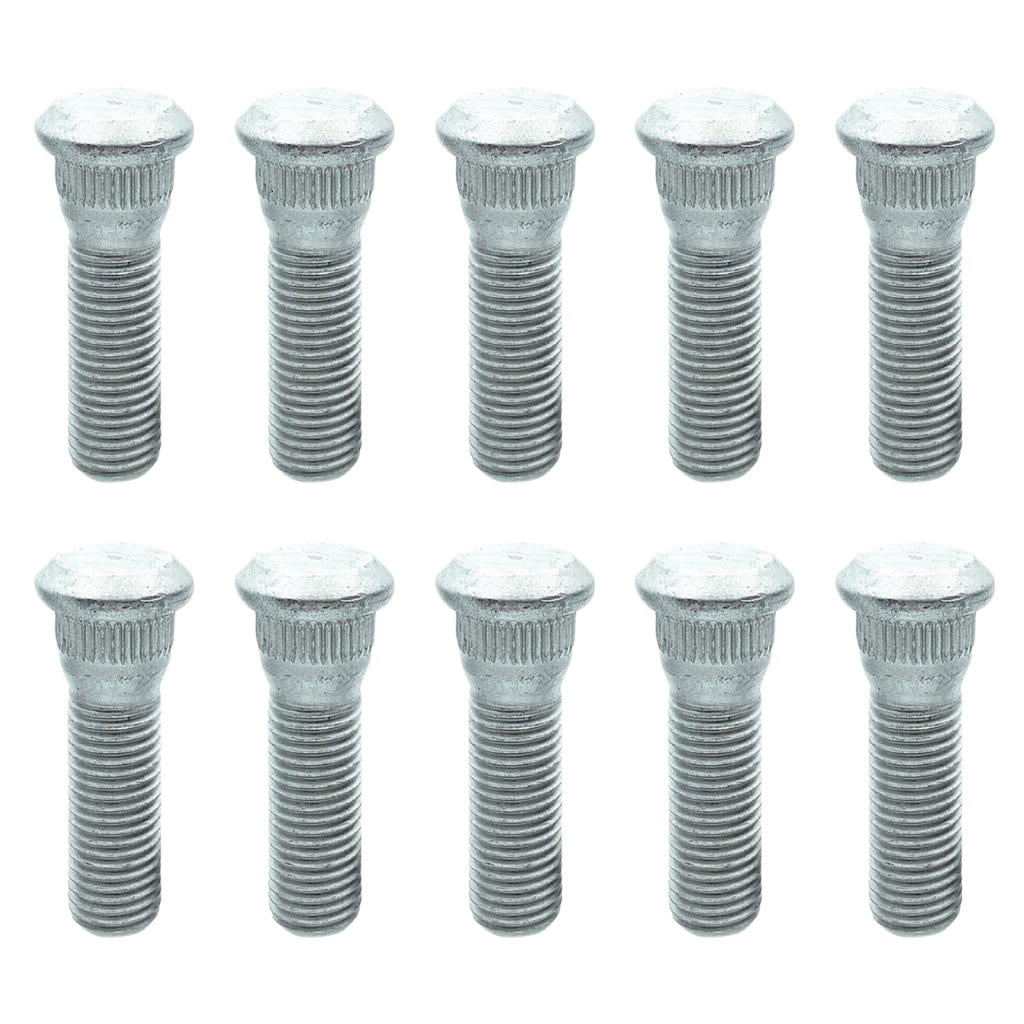 10Pcs Wheel Studs 49mm Long & 12mmx1.5 Wheel Studs and Lugs Nut ...