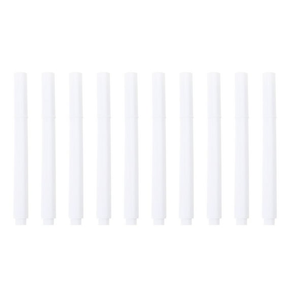 10Pcs White Chalk Markers Chalk Pens White Dry-Erase Marker Pen for ...