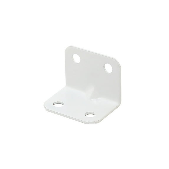 10Pcs White Iron Angle Code 90 Degree Right Angle Corner Brackets ...