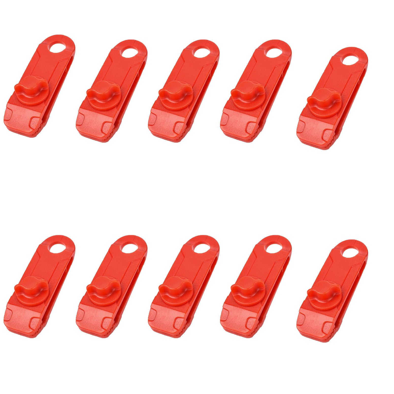 10Pcs Windproof Tarp Clips, Heavy Duty Tarp Clips with Lock Grip ...