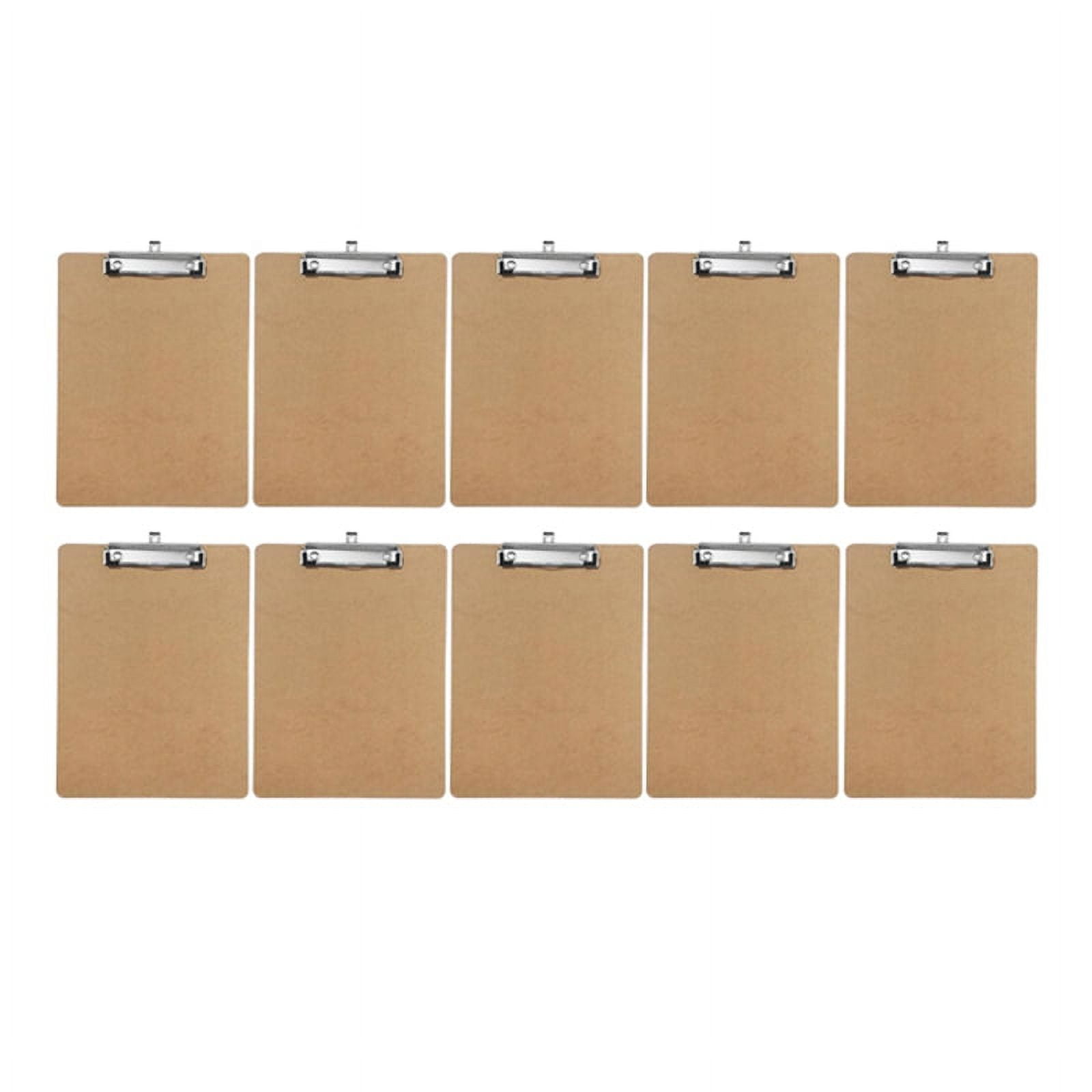 10Pcs Wooden Board Clips Flat Folder Menu Holder Wooden Clipboard ...