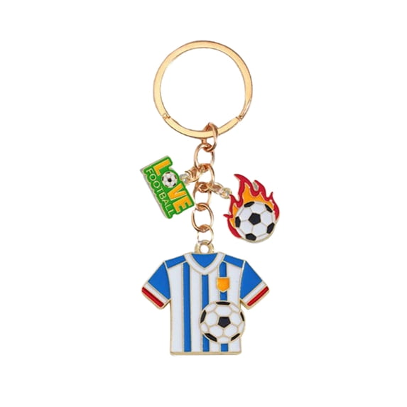 10Pcs World Cup Keychain! Xqxayjr World Cup Soccer Keychain, Football ...