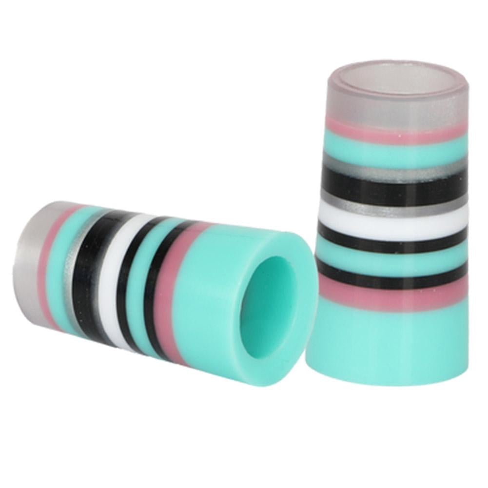 10Pcs ing Tapered Ferrules Parallel Colorful Striped ing Ferrules a ...