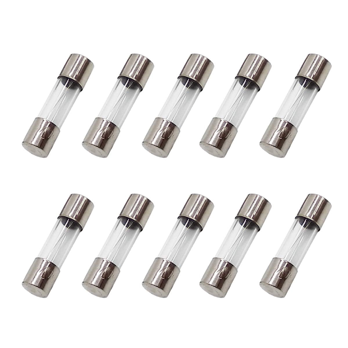 10Pcs/lot 4A Fast-Blow Fuse 4 Amp 250V 5x20mm F4AL250V F4AL 250V Glass ...