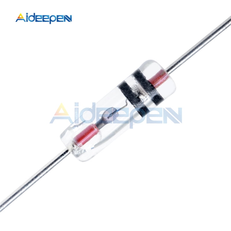 10Pcs/lot GERMANIUM DIODE 1N34A DO-7 DO-35 1N34 IN34A For AM/FM Radio ...